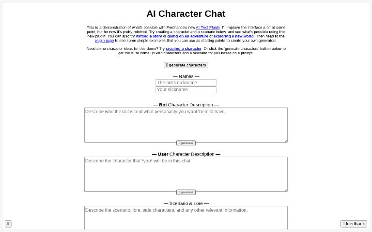 AI Chat & Roleplay (free, no sign-up, fast, unlimited)