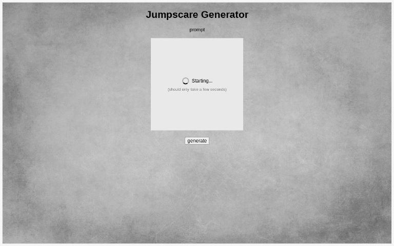 Jumpscare Generator