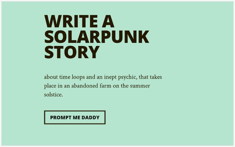 Unhinged Story Prompt Generator