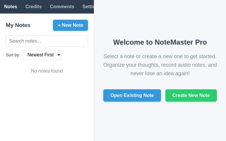 Welcome to NoteMaster Pro ― Perchance Generator