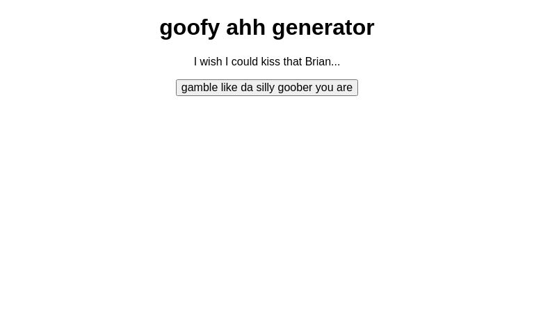 goofy ahh generator