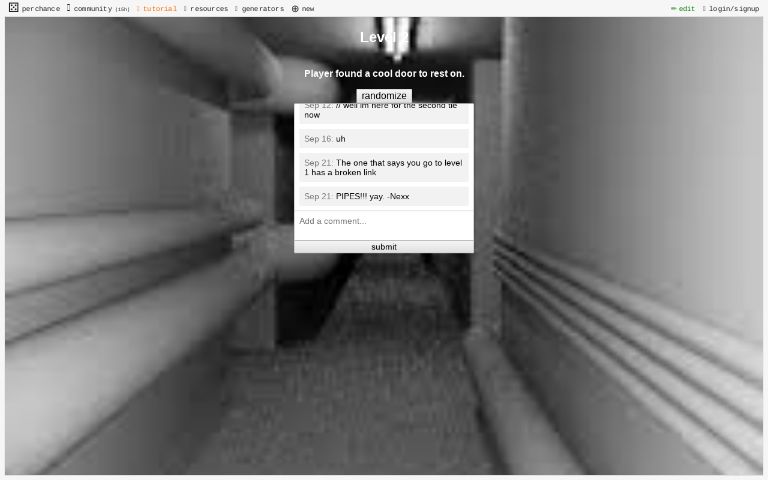 Level 2 ― Perchance Generator