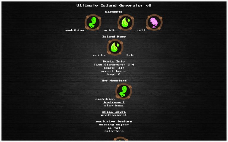 Ultimate Island Generator V2