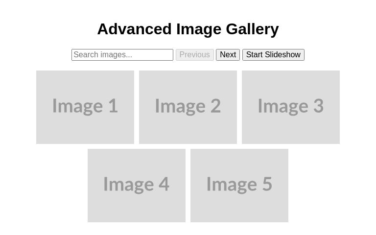Advanced Image Gallery ― Perchance Generator