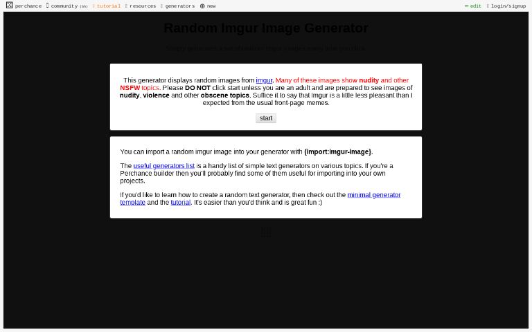 Random Imgur Image Generator