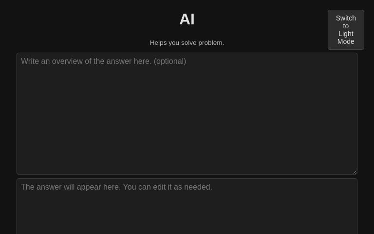 AI ― Perchance Generator