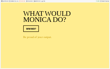 WWMD? ― Perchance Generator