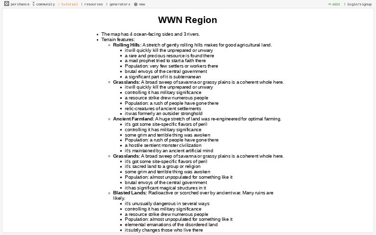 WWN Region ― Perchance Generator