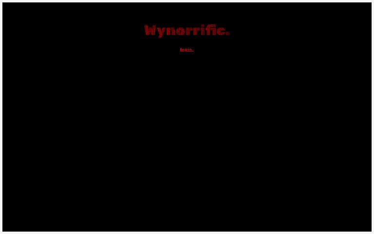 Wynorrific ― Perchance Generator