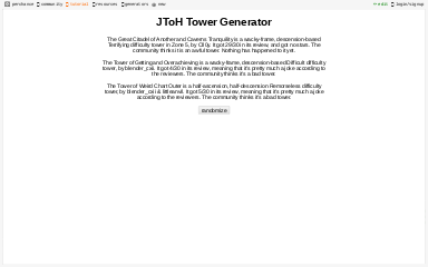 JToH Tower Generator