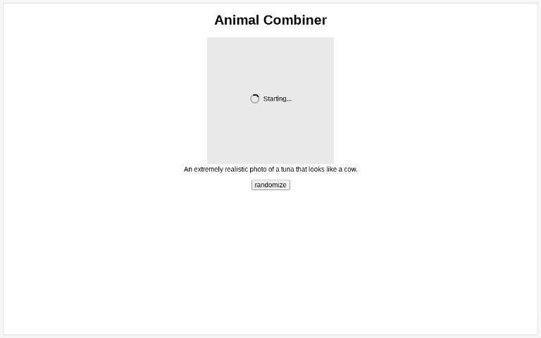 Animal Combiner ― Perchance Generator