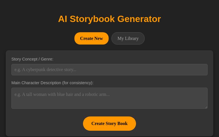 AI Storybook Generator