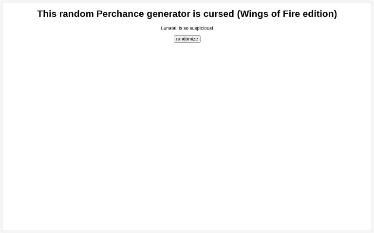 x1g9ei0odq ― Perchance Generator