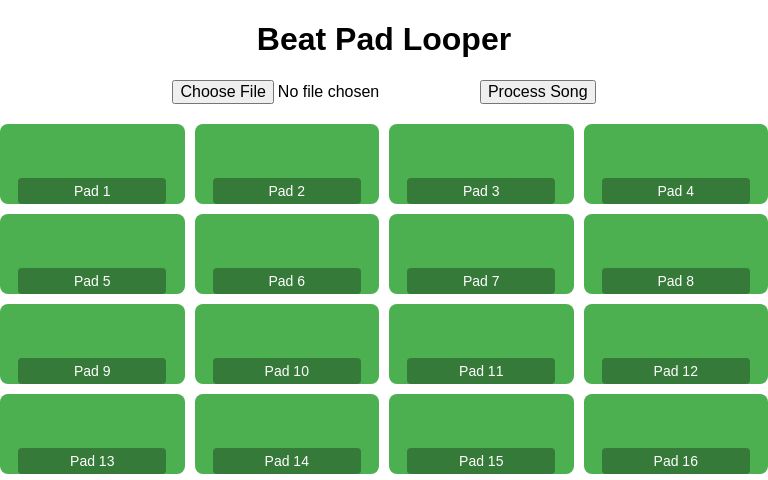 Beat Pad Looper ― Perchance Generator
