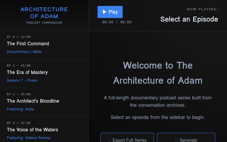 Select an Episode ― Perchance Generator