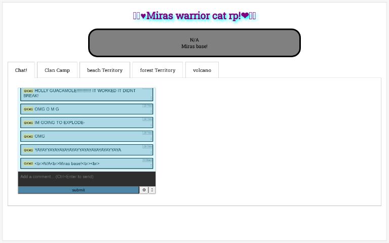 ♥Miras warrior cat rp! ― Perchance Generator