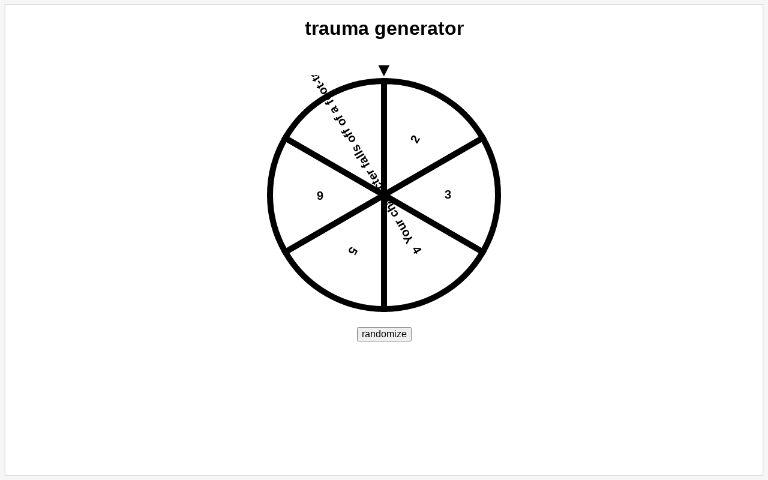 trauma generator