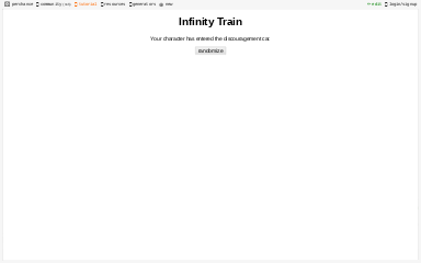 Infinity Train ― Perchance Generator