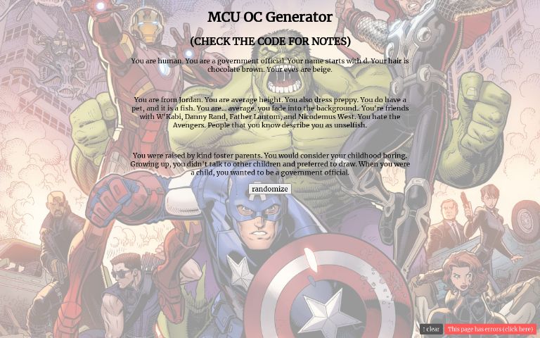 MCU OC Generator