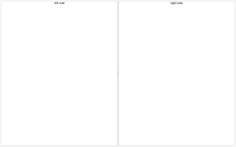 Adjustable Vertical Split Example ― Perchance Generator