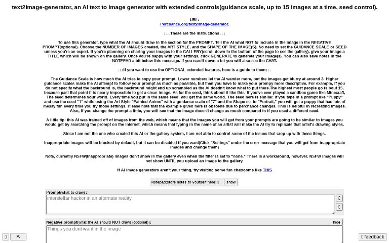 text2image-generator