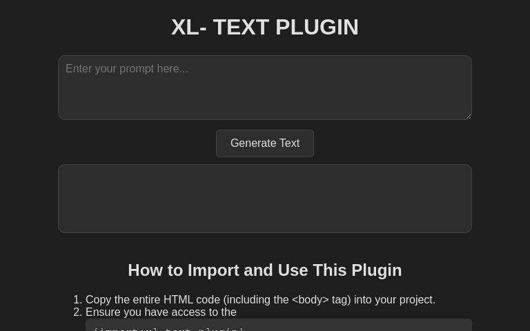 xl-text-plugin