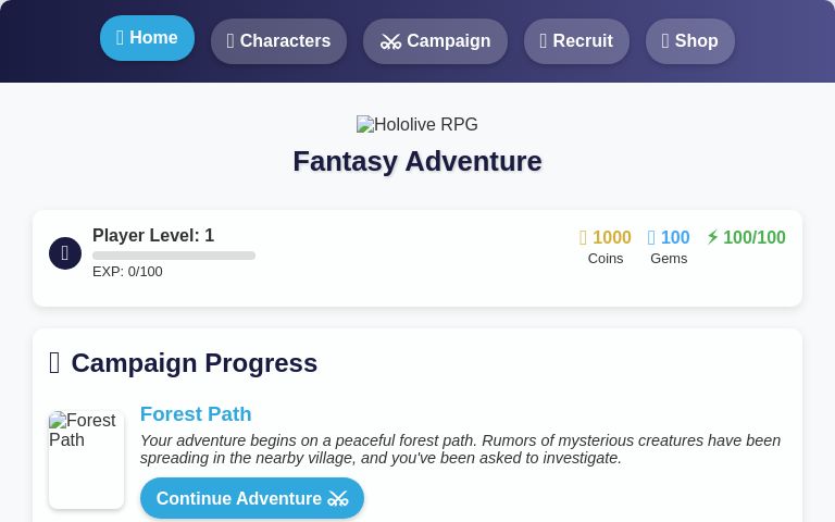 👥 Characters ― Perchance Generator