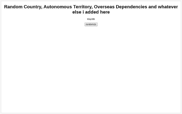 Recently Updated Generators
