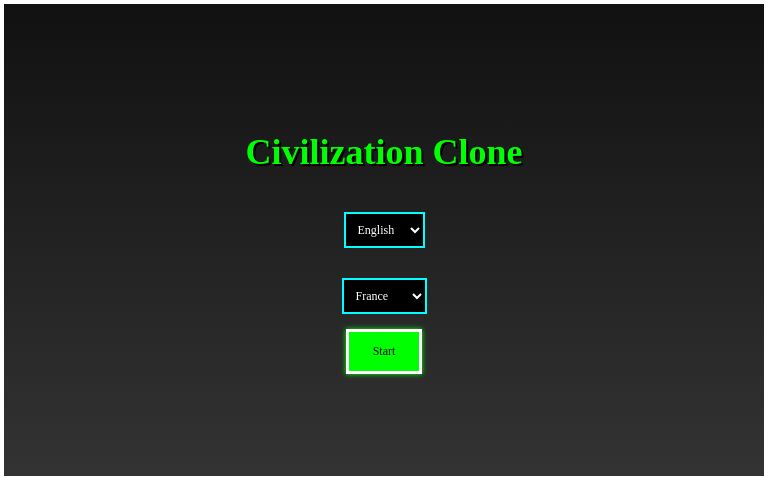 Civilization Clone ― Perchance Generator