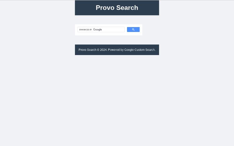Provo Search ― Perchance Generator