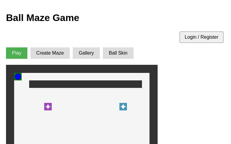 Ball Maze Game ― Perchance Generator