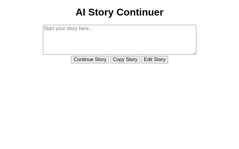 AI Story Continuer ― Perchance Generator