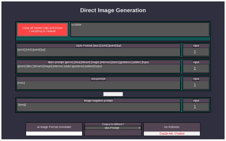 Direct Image Generation