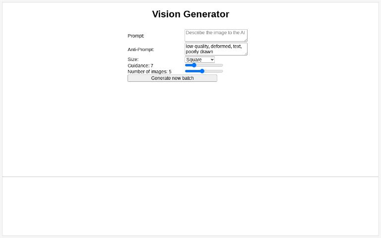 Vision Creator ― Perchance Generator