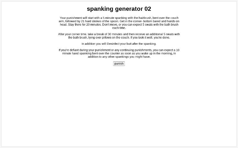 spanking generator 02