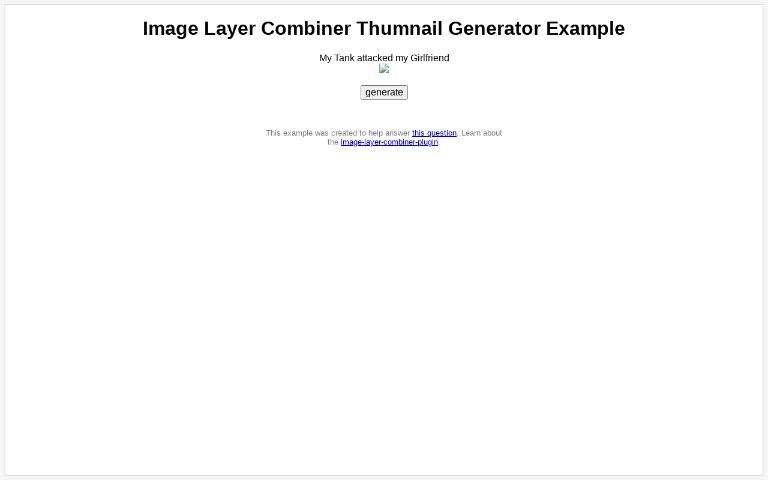 Image Layer Combiner Thumnail Generator Example