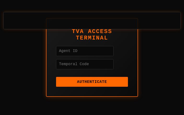 TVA Access Terminal ― Perchance Generator