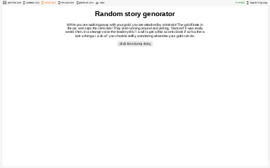 Random story genorator ― Perchance Generator