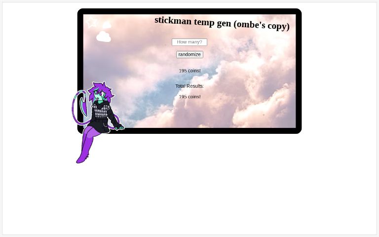 stickman temp gen (ombe's copy) ― Perchance Generator