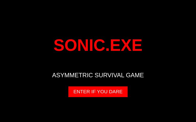 SONIC.EXE ― Perchance Generator