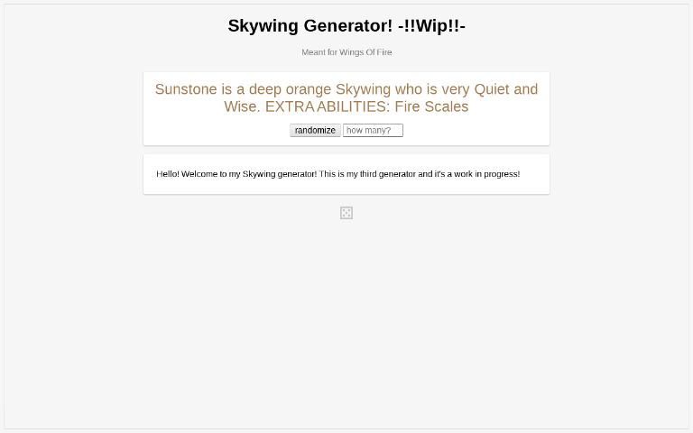 Skywing Generator! -!!Wip!!-