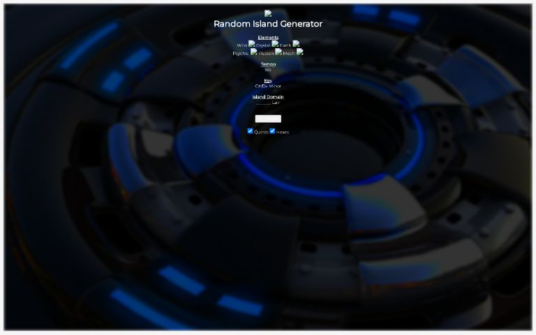 Random Island Generator