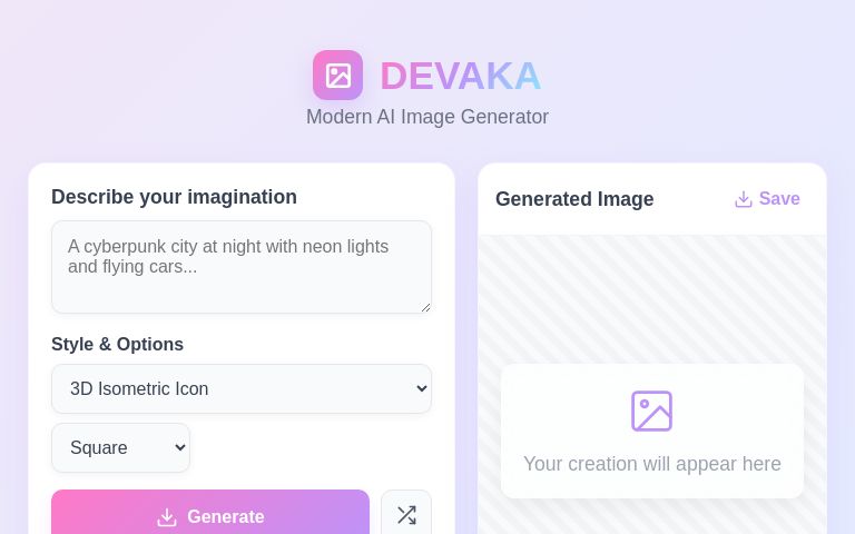DEVAKA ― Perchance Generator