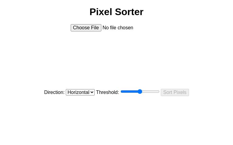 Pixel Sorter ― Perchance Generator