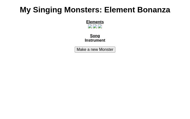 My Singing Monsters: Fan Monster Generator