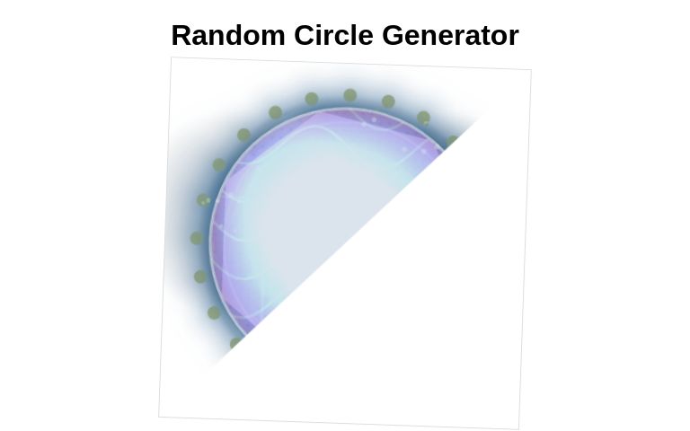 Random Circle Generator