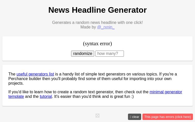 News Headline Generator