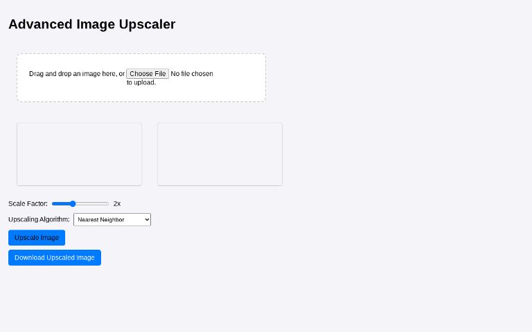 Advanced Image Upscaler ― Perchance Generator