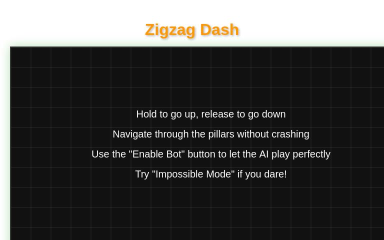 Zigzag Dash ― Perchance Generator