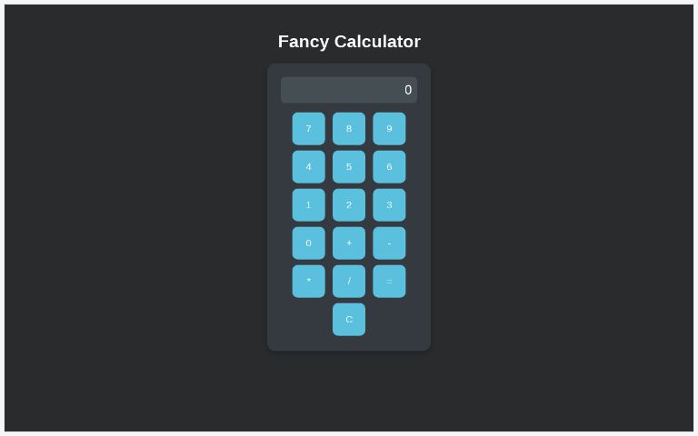 Fancy Calculator ― Perchance Generator
